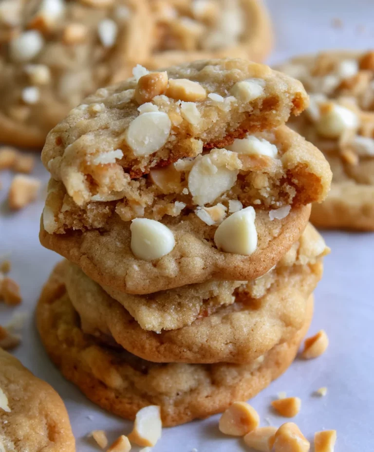White Chocolate Chip Macadamia Nut Cookies