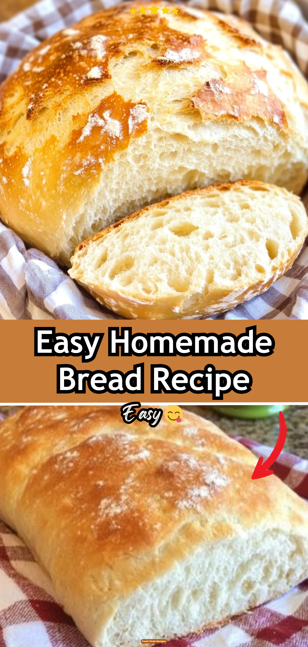 Easy Homemade Bread Recipe