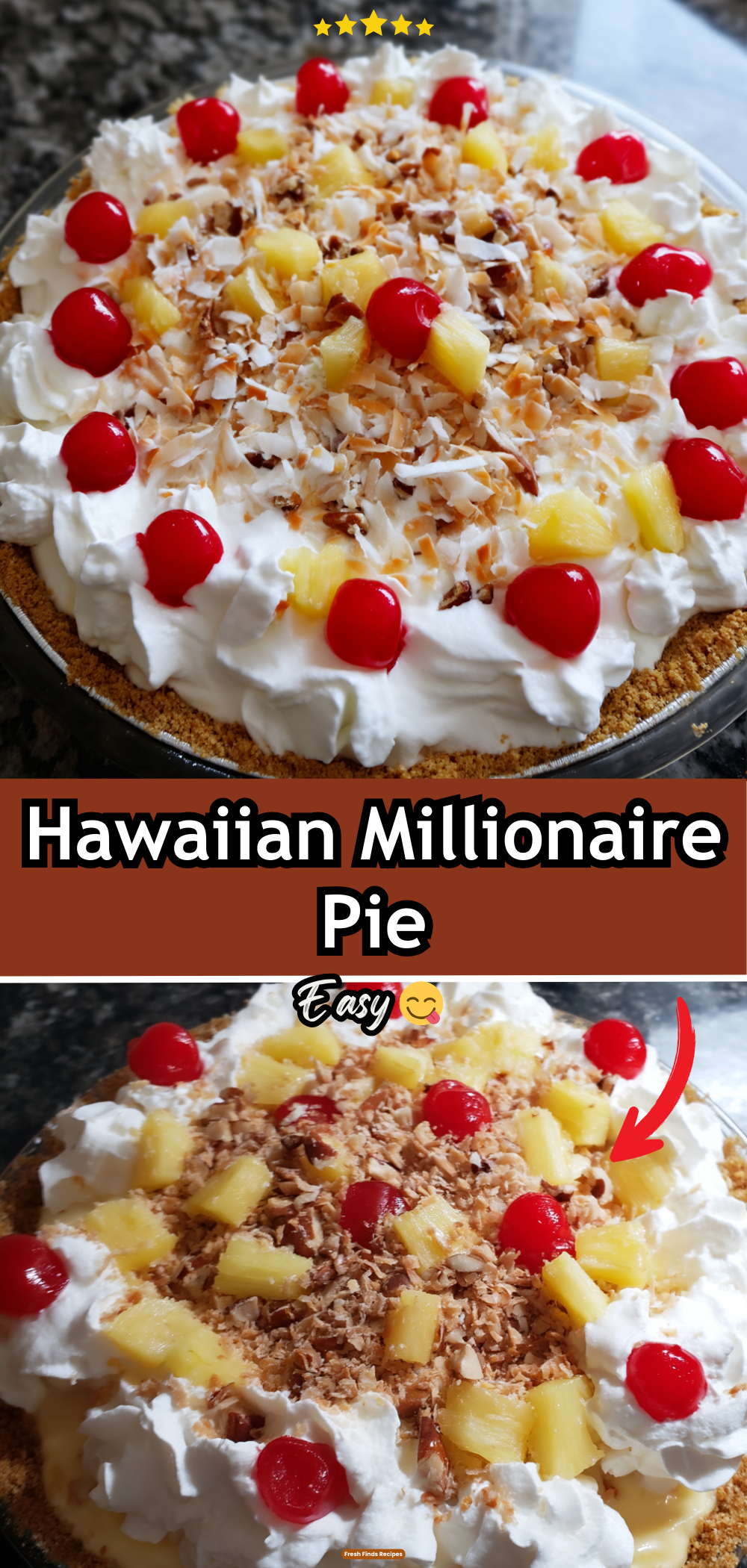 Hawaiian Millionaire Pie