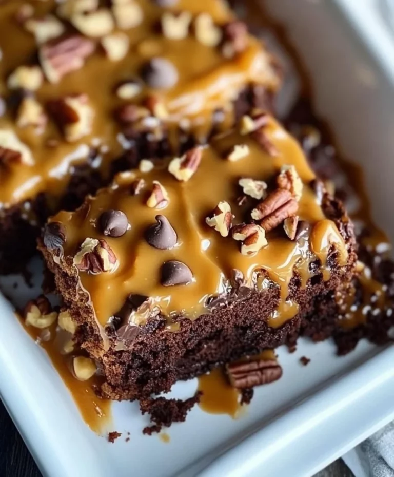 Texas Turtle Sheet Cake