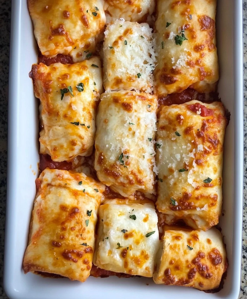 Homemade Pizza Rolls