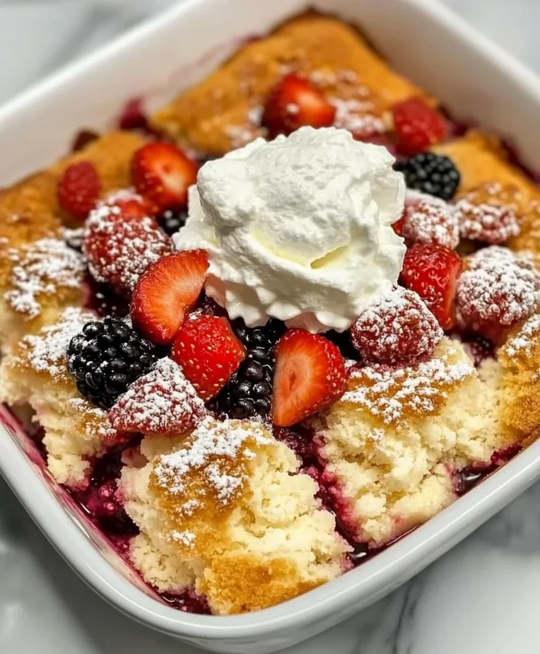 Sprite Berry Cobbler