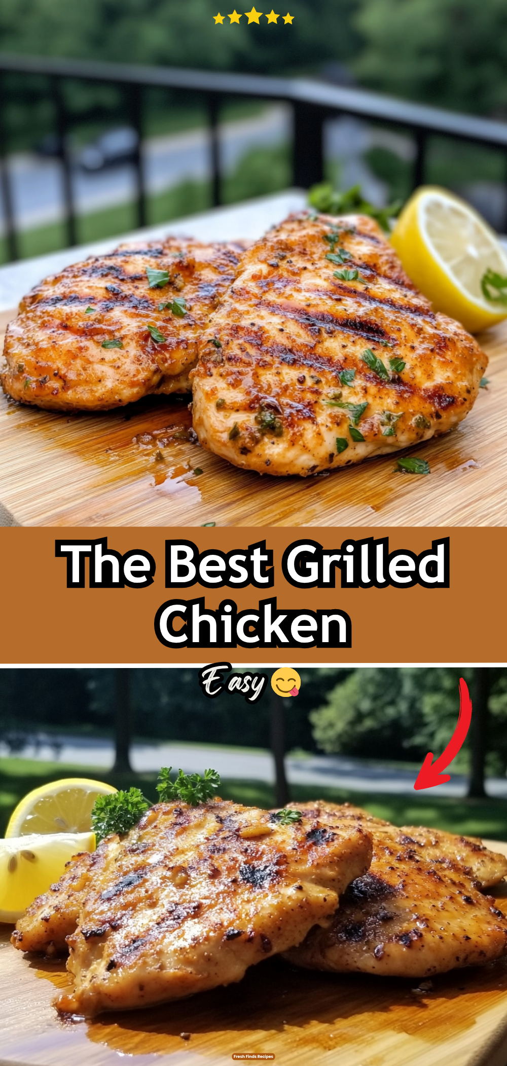 The Best Grilled Chicken