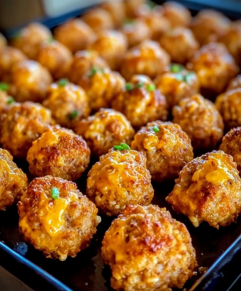 Cream Cheese Sausage Balls
