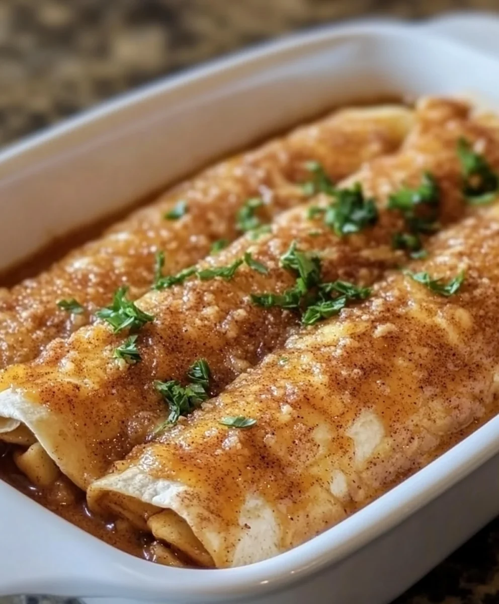 Apple Enchiladas