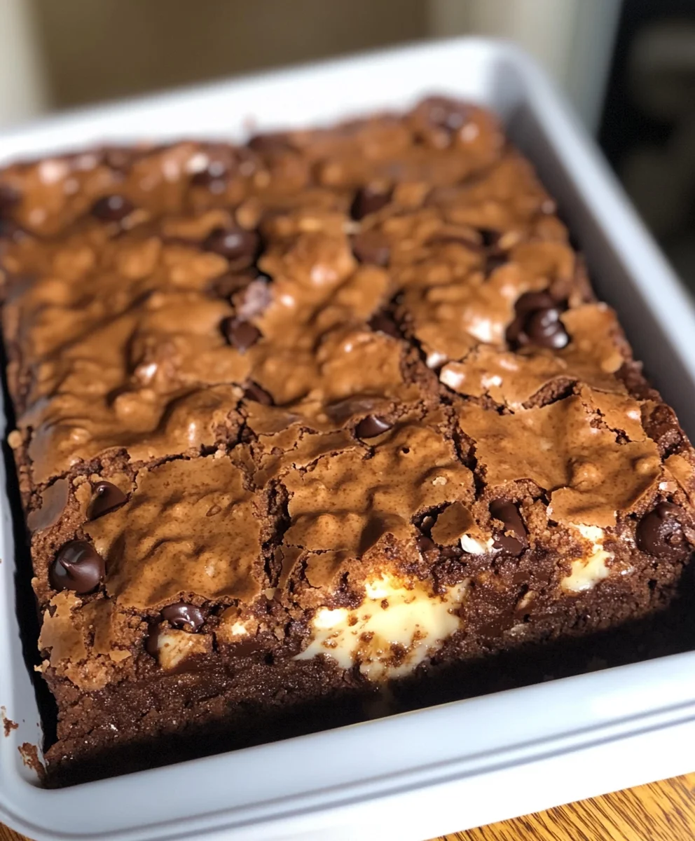Mounds Candy Bar Brownies